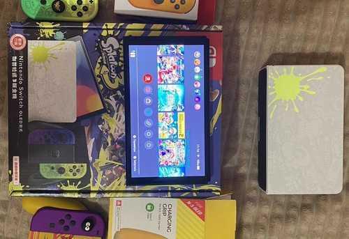 Комплект Nintendo Switch Oled Splatoon 3 Edition