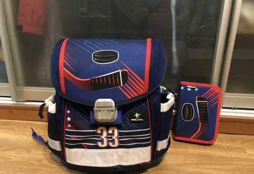 Рюкзак, ранец, портфель школьный хоккей