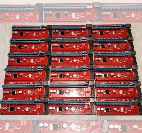 Райзер удлинитель riser PCI-E X1-X16 ver. 007s 60c