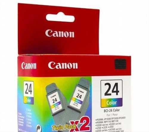 Набор картриджей Canon BCI-24C Twin Pack (6882A00