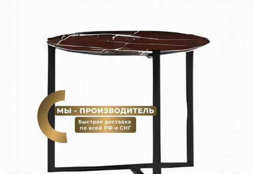 Дизайнерский Столик из мрамора и металла