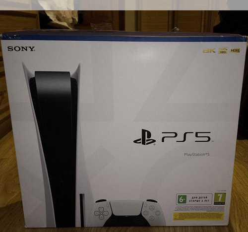 Sony playstation 5 Ps5 с дисководом, 100+ игр, FAT