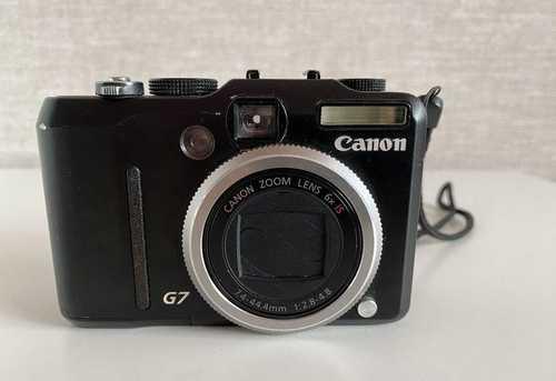 Компактный фотоаппарат Canon powershot g7