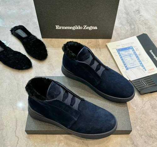 Мужская обувь ermenegildo zegna зимняя