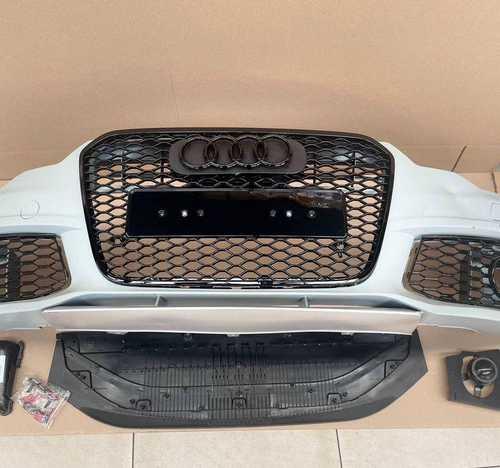 Audi a6 c7 бампер RS6 рс look
