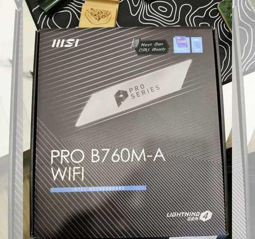 Материнская плата MSI Pro b760m a wifi ddr5