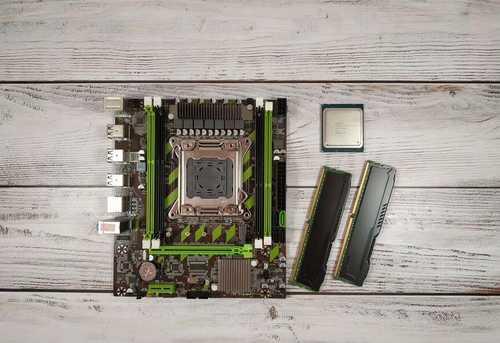 Комплект X79G + E5 2650V2 + DDR3 Samsung