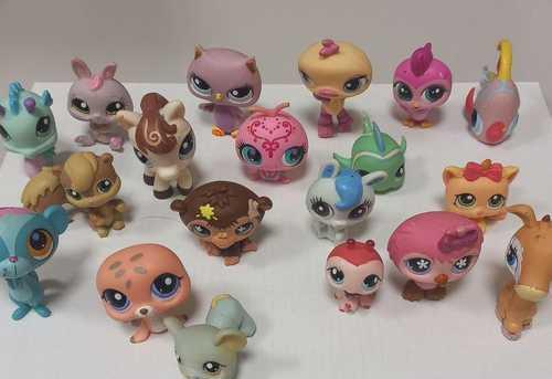 Littlest Pet Shop домик и питомцы см фото