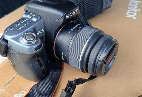 Зеркальный фотоаппарат sony a550