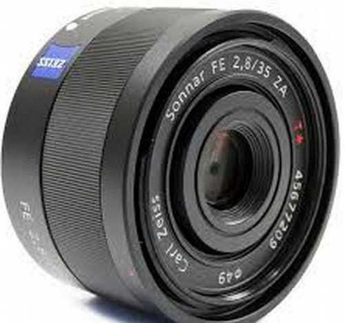 Sony Carl Zeiss Sonnar T* 35mm f/2.8 ZA SEL-35F28