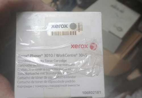 Картридж xerox 3010/3045