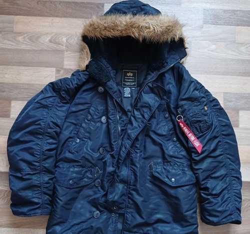 Парка аляска alpha industries n-3b оиигинал XL