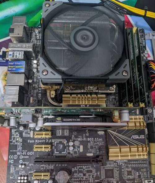 1150 Asus Z87 Deluxe Wi-Fi + i7 4770k