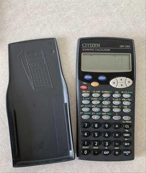 Калькулятор инженерный Citizen SRP-280