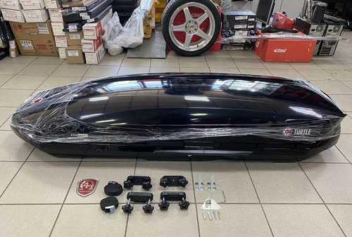 Автобокс чёрный 197х73х39 Evo Space 330л
