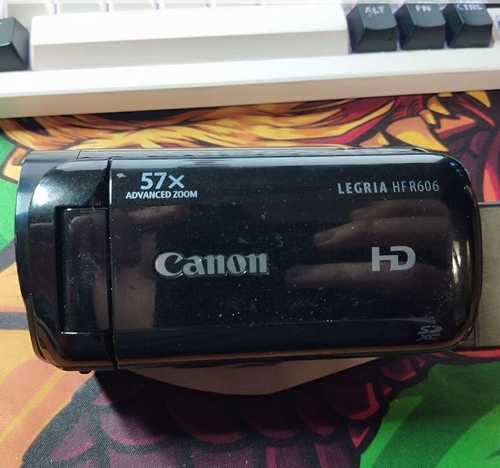 Видеокамера canon legria hf r606