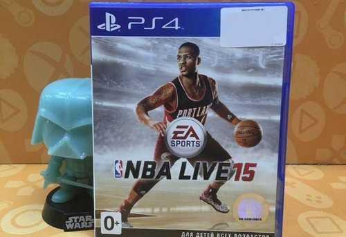 PS4 NBA Live 15 (английская версия) б/у