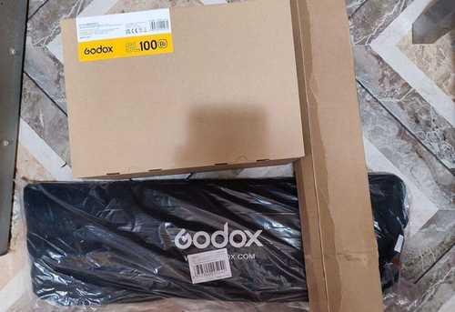 Godox SL100Bi+ Софт Sb-Fw 120 см+ Стойка 304