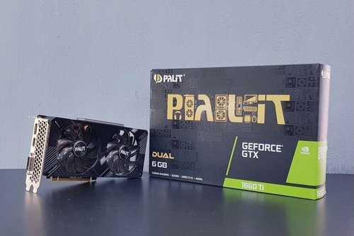 Видеокарта Palit GeForce GTX 1660 Ti Dual 6Gb