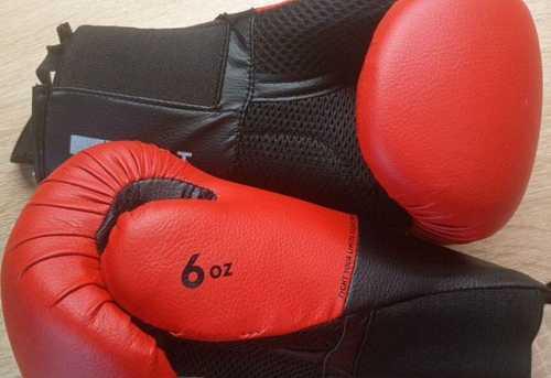 Боксерские перчатки 6 oz