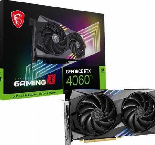 Видеокарта RTX 4060 Ti 8Gb MSI gaming X 8G новые г