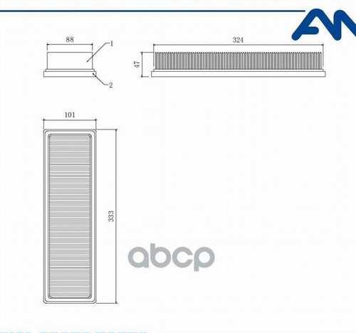 Фильтр воздушный amdfa387 AMD