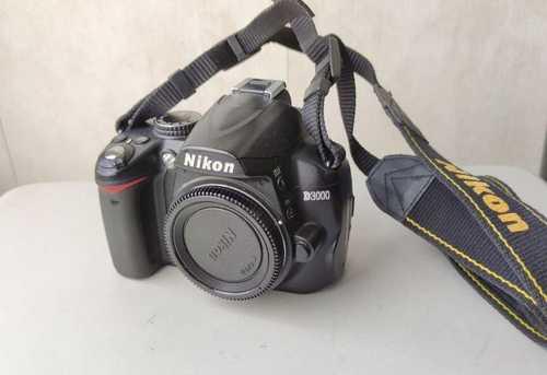 Nikon D3000 body в отличном состоянии