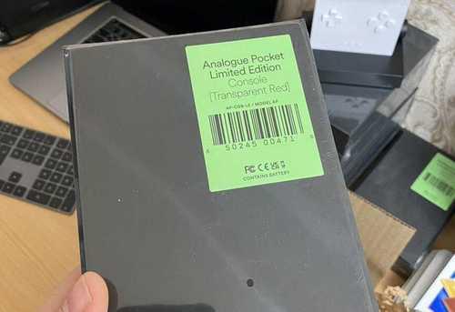 Analogue Pocket Limited Transparent Red