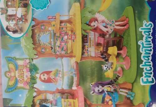 Куколный дом Mattel Enchantimals Джунгли кафе