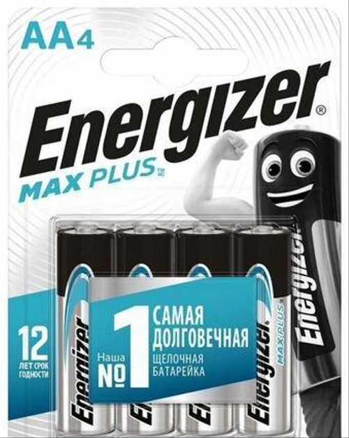 Батарейки (пальчиковые) energizer MAX plus