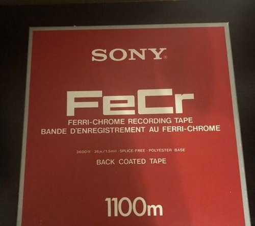 Sony FeCr duad 10’’ катушка пластик