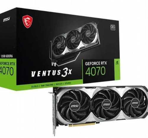 MSI nvidia GeForce RTX 4070 12гб Ventus 3X