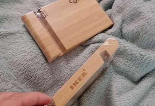 IKEA Держатель смартфона подставка деревянная