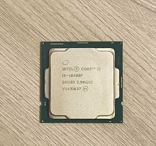 Процессор intel core i5 10400f