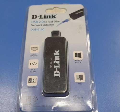 Сетевой адаптер D-link Ethernet