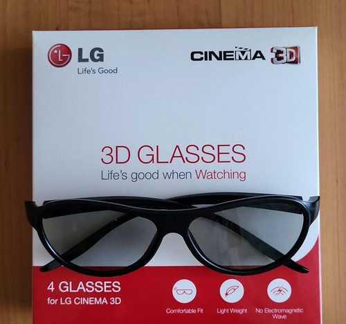 3D Очки "LG glasses cinema 3d"