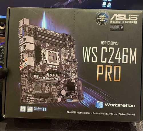 Материнская плата Asus WS C246M PRO