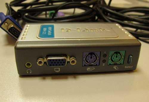 KVM переключатель D-Link KVM-121 (PS/2)