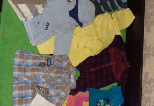 Пакет одежды, обуви на мальчика до 1-1,5 лет