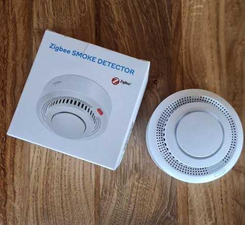 Датчик дыма zigbee tuya дымовой