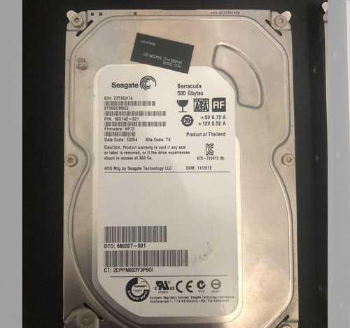 HDD 500/320gb