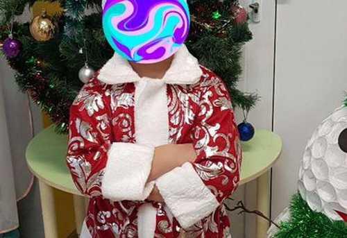 Новогодний костюм деда Мороза для мальчика
