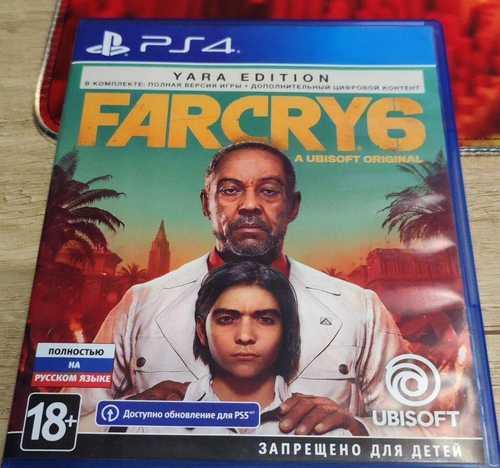 Far cry 6 ps4 диск