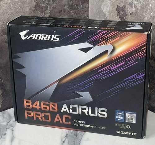 Материнская плата Gigabyte B460 aorus PRO AC