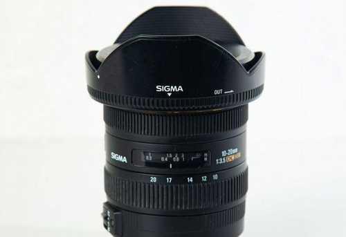 Sigma AF 10-20mm f/3.5 EX DC HSM Canon EF-S