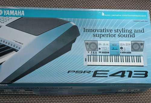 Синтезатор yamaha psr e413