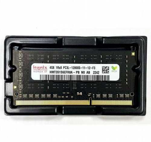 Память для ноутбука, Hynix,DDR3L, 4Гб, новая