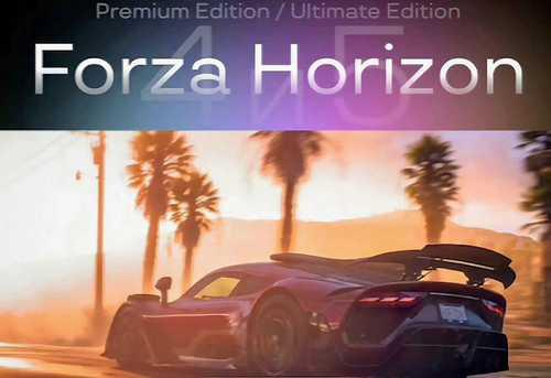 Forza horizon 5 premium+FH4 Ultimate DLC+400игр