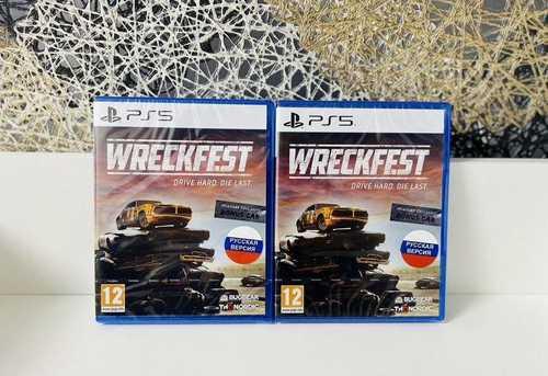Новый диск Wreckfest Ps5