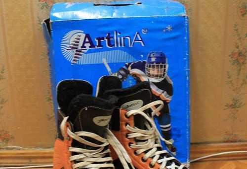 Коньки хоккейные ArtLinA 44 размер